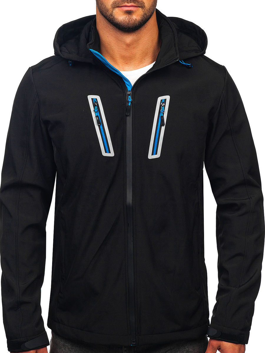 Geaca softshell neagră Bolf HSS036 - Bolf.ro